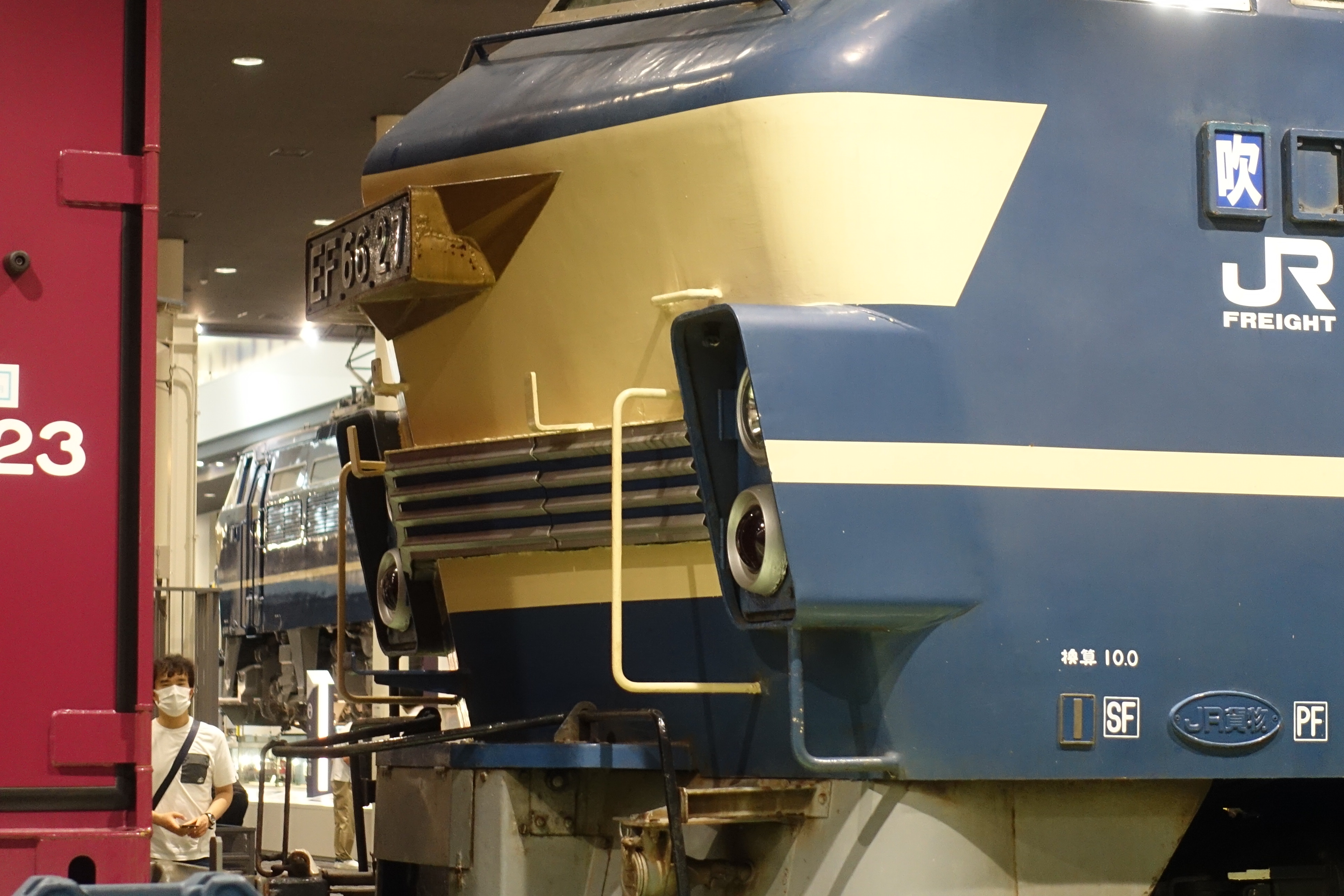 近キト741 on Twitter: "2022/8/20 EF66-27,EF65-2085,コキ107,104京都鉄道博物館展示 (運転台見学) 京都鉄道博物館にて その12 #EF66 ...