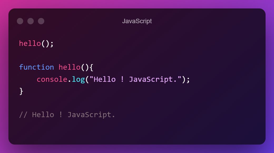 JavaScript Hoisting. Complete Explanation: Thread 🧵 - Thread from ...
