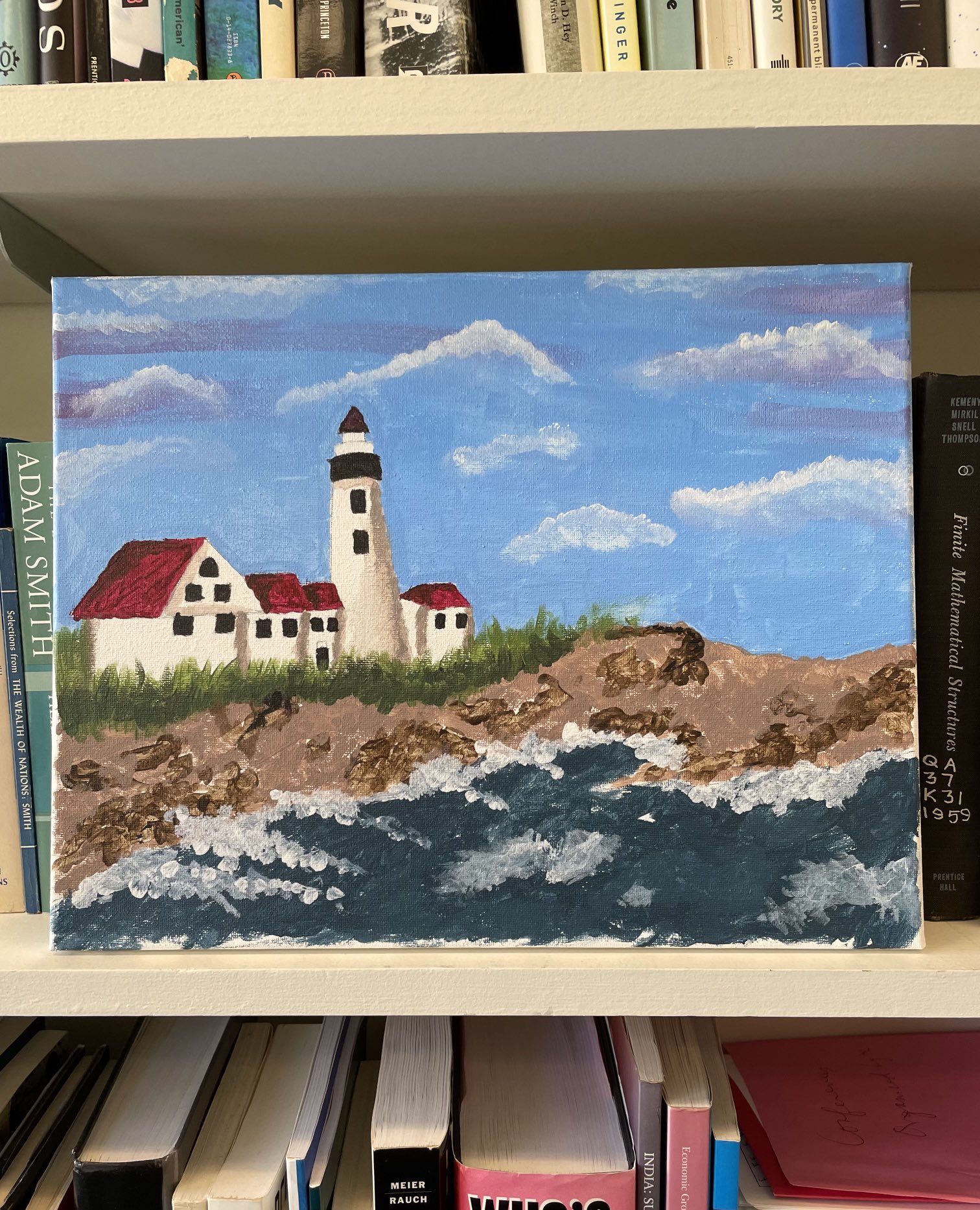 Kaushik Basu on Twitter: "Look at this beautiful painting by my student Pengfei Zhang and his ...