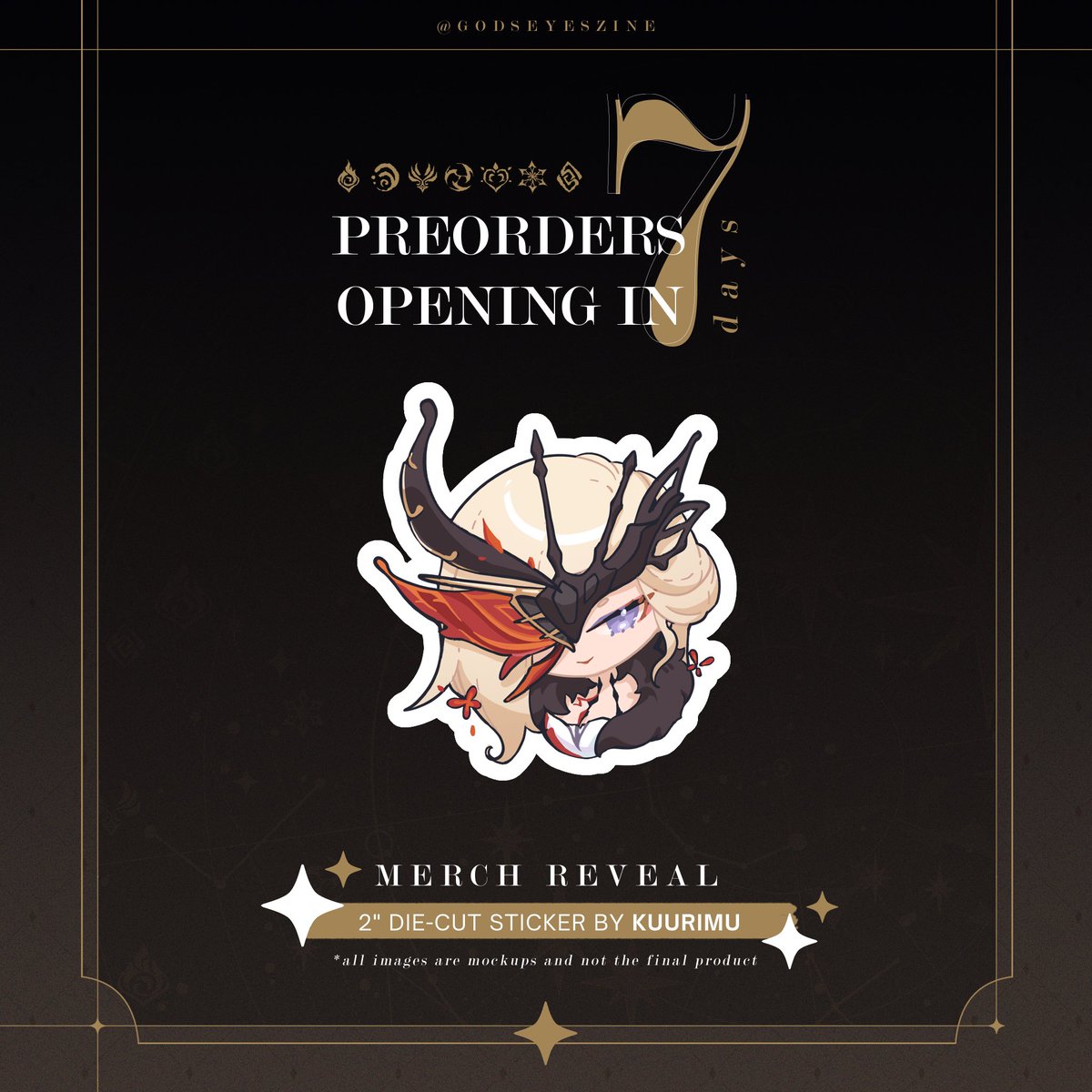 🌠 Genshin Fanhub on Twitter: "RT @godseyeszine: 7 DAYS UNTIL PREORDERS We're kicking off our ...