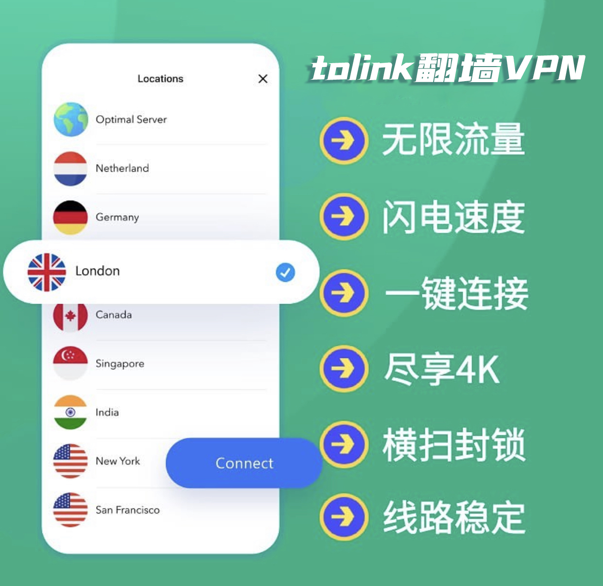 Tolink 云加速VPN on Twitter: ">提供永久免费多线路，全部通道不限流量 >一个账户可共享高达5个设备使用 >无需注册，不记录隐私 >提供安卓，iOS，Windows版本 ...