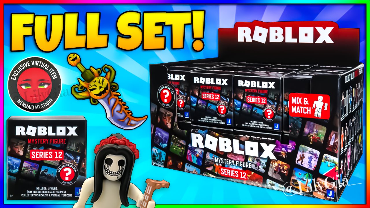Lily on Twitter: "New vid is up on my channel! All Roblox Series 12 mystery boxes with their ...