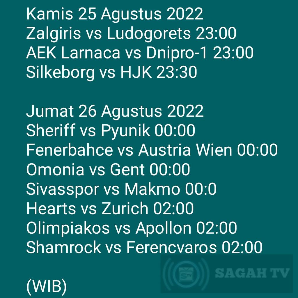 Sagahtvlive On Twitter Kualifikasi UEL Leg 2 sagahtvlive-on-twitter-kualifikasi-uel-leg-2