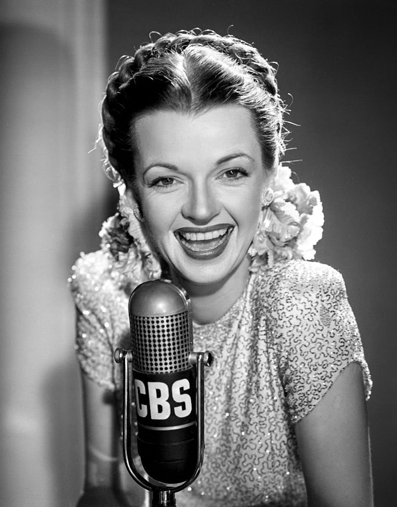 Conrad J. Barrington on Twitter: "Dale Evans in a publicity photo for her 1944 radio appearance ...