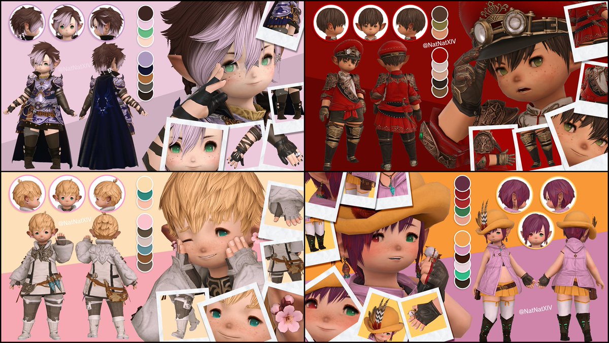 「Thanks for commissioning me! ^^/ #GPOSERS #Lalafell #ララオス #ラ」Oreo (comms wip & open~)の漫画