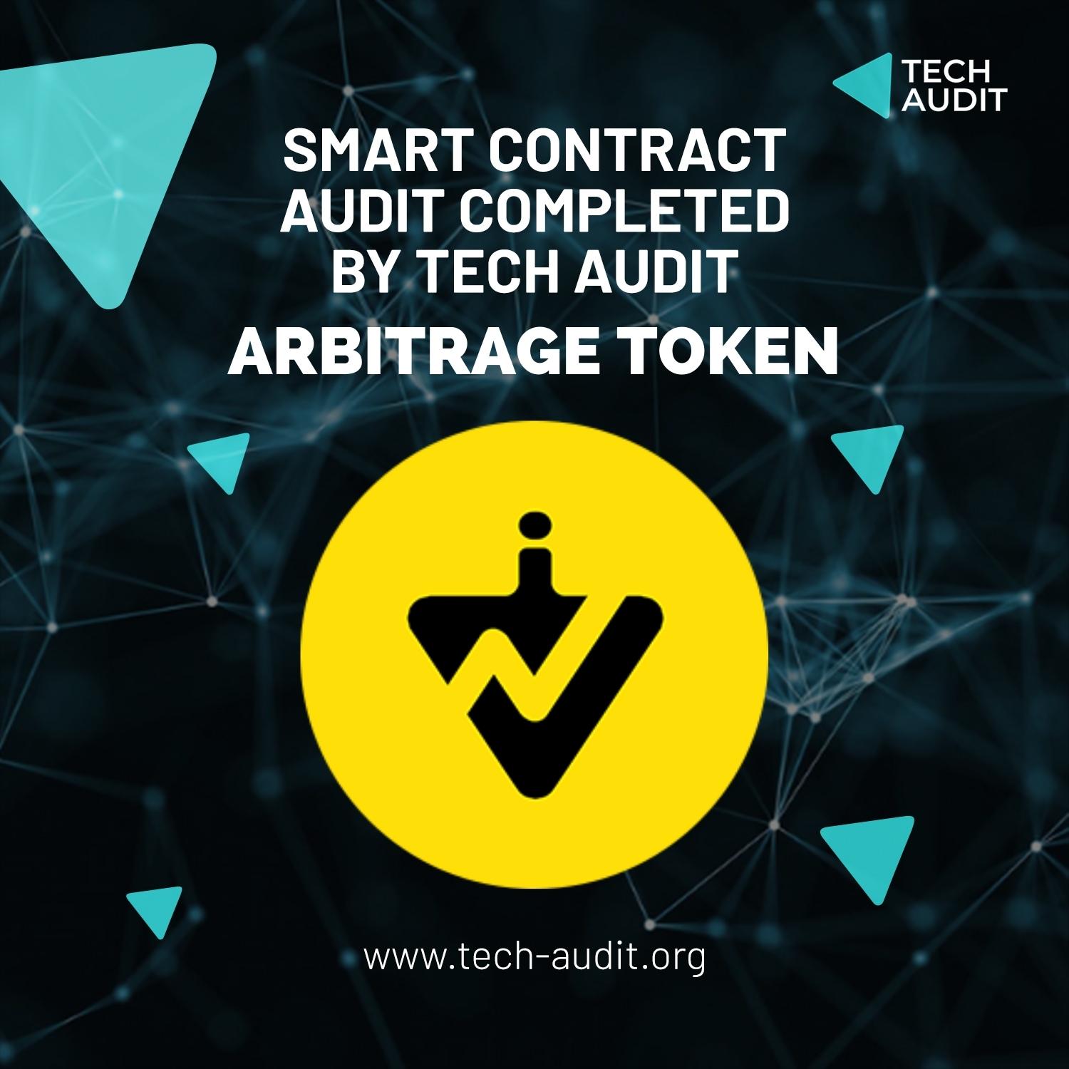 Tech Audit on Twitter: "Hey there dear community members! ARBITRAGE TOKEN (@RbtrToken) is ...