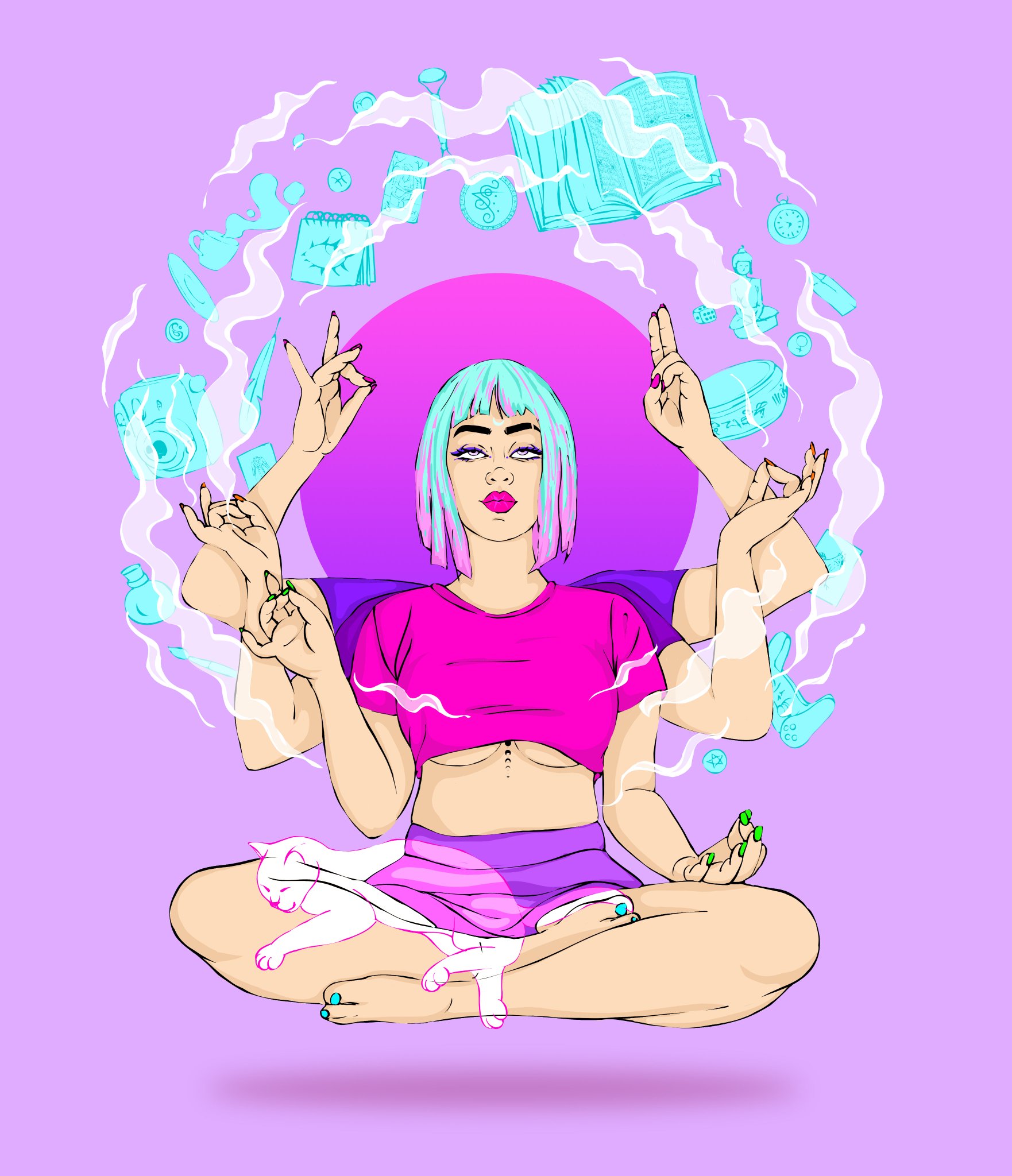 Eve 🔥Live Auction 🔥 on Twitter: ""Full Moon" 🌒🌓🌔🌕🌖🌗🌘 Where does this power come from, So light ...