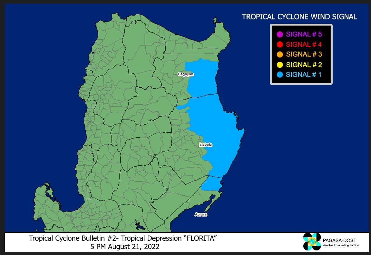 ABS-CBN News on Twitter: "TROPICAL DEPRESSION FLORITA SLIGHTLY INTENSIFIES At 4PM today ...