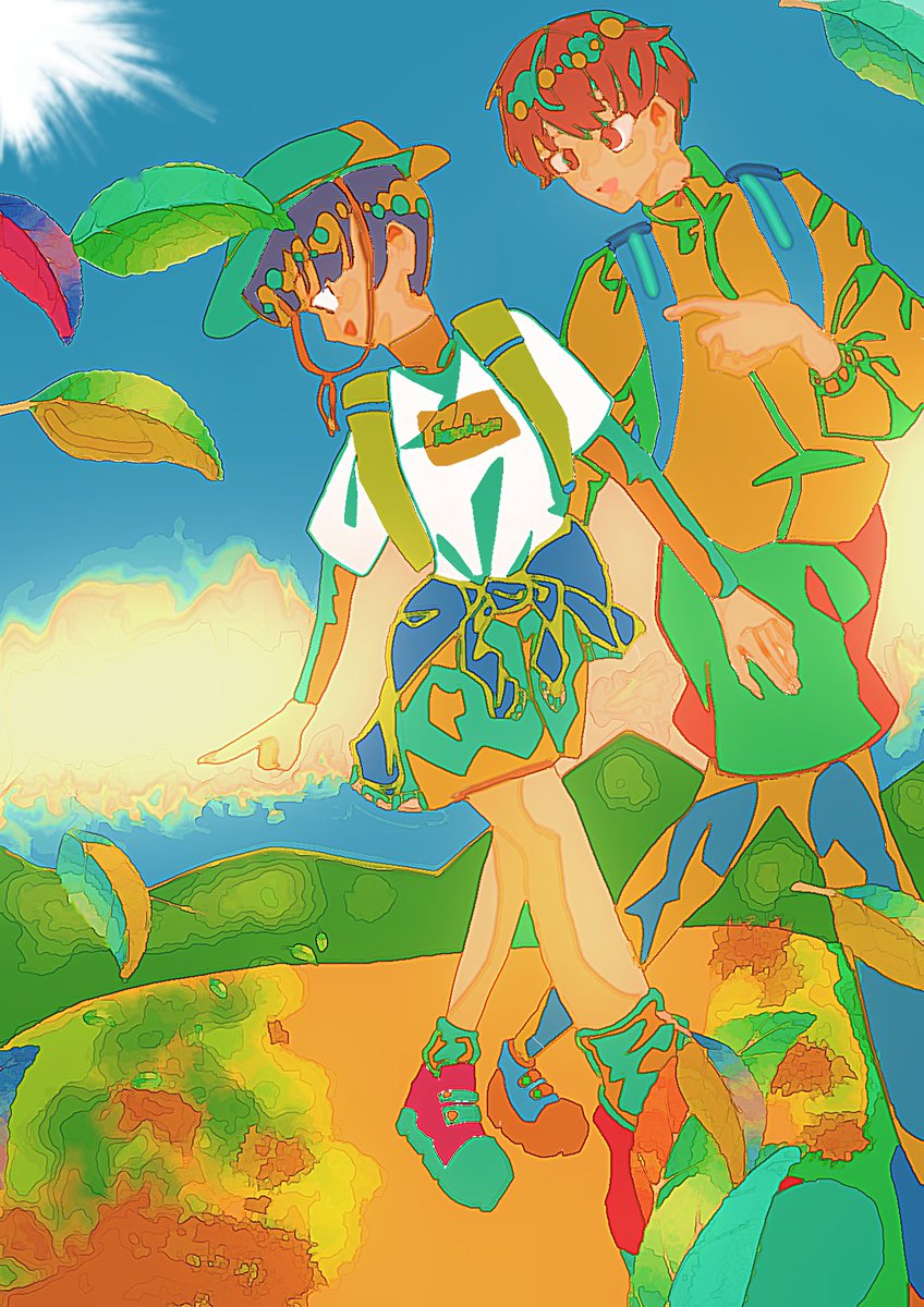 彼氏彼女イラストのtwitterイラスト検索結果。