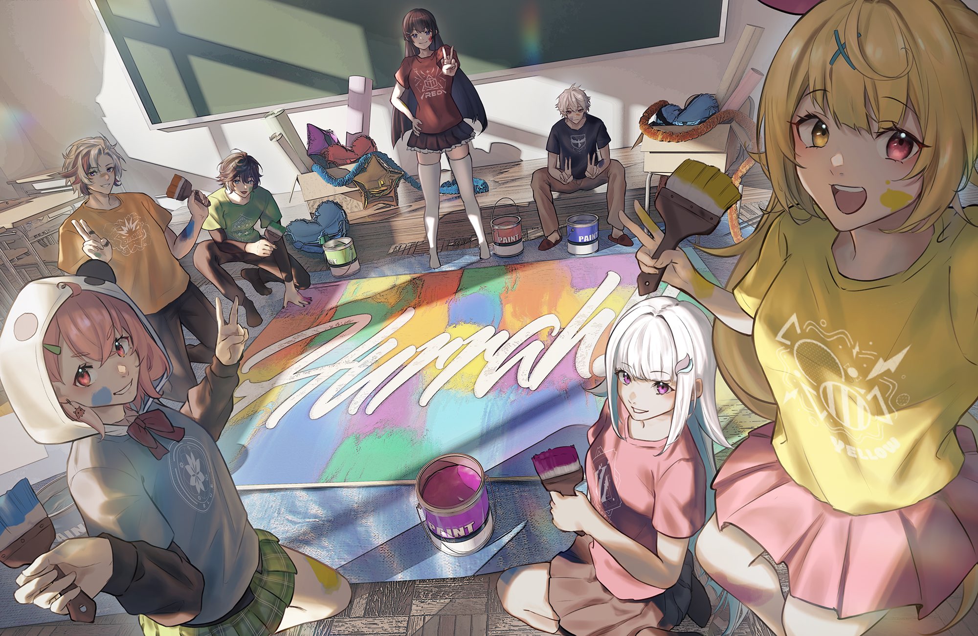 翡翠 on Twitter: "Hurrah！！ #ふれふれにじフェス2022 #AXIART #絵スコート #KuzuArt #笹の絵 #みとあーと #サラ星図 #ヘル絵スタ https ...