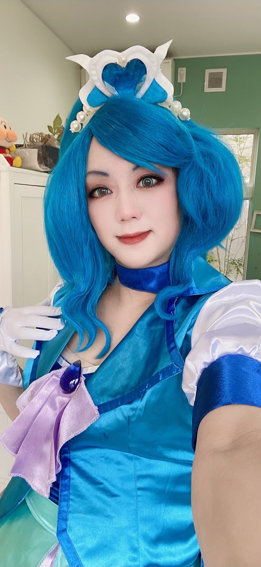 verna on Twitter: "ちゆたそ/フォンテーヌさんお誕生日おめでとう ️☺️💙⛲️ いつも頼りになる優しく強いお姉さん💙🐧だいすき🥰 #沢泉ちゆ生誕祭2022 #キュア ...