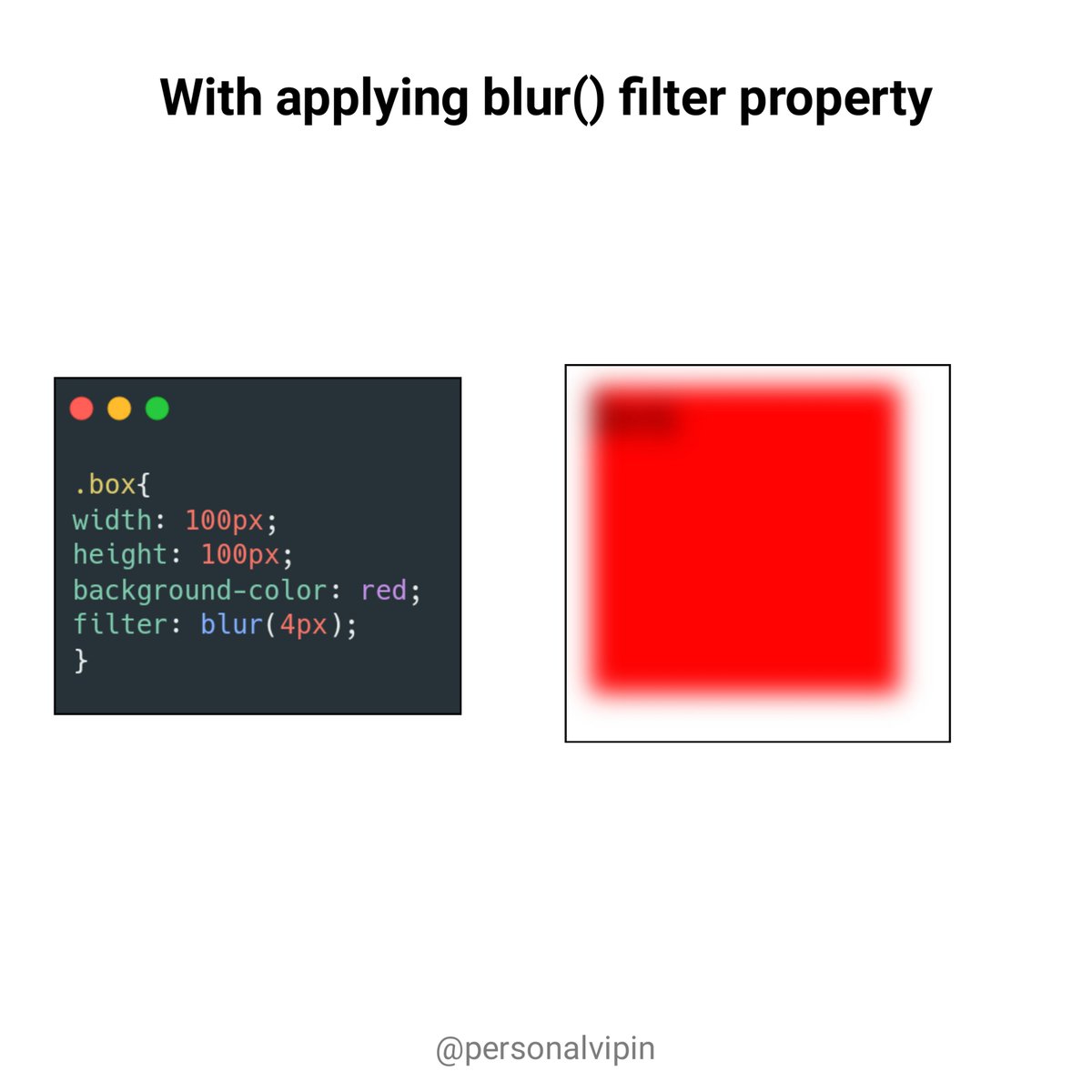 Filter property in CSS 🚀 Thread 🧵 - المسلسل من Vipin @SocialWithAI - رتبها