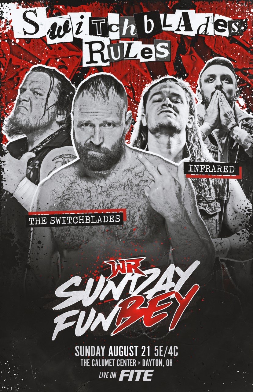 AVB | lost old account :( on Twitter: "Switchblades match tonight at Wrestling Revolver. How ...