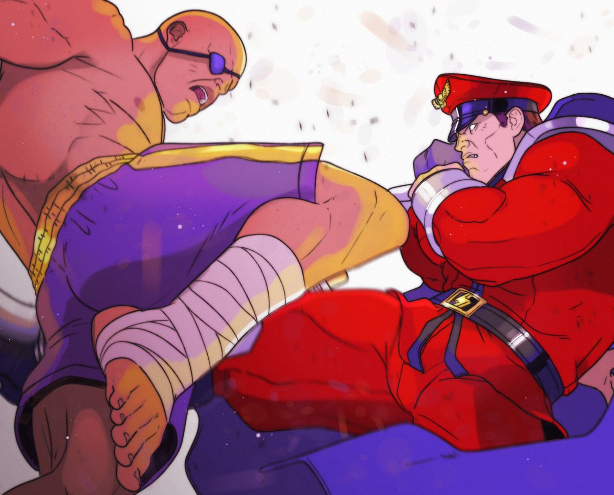 Ant on Twitter: "RT @Shadanouk: "Muay Lerdrit vs Muay Thai" At one point Sagat was Bison's 2nd ...