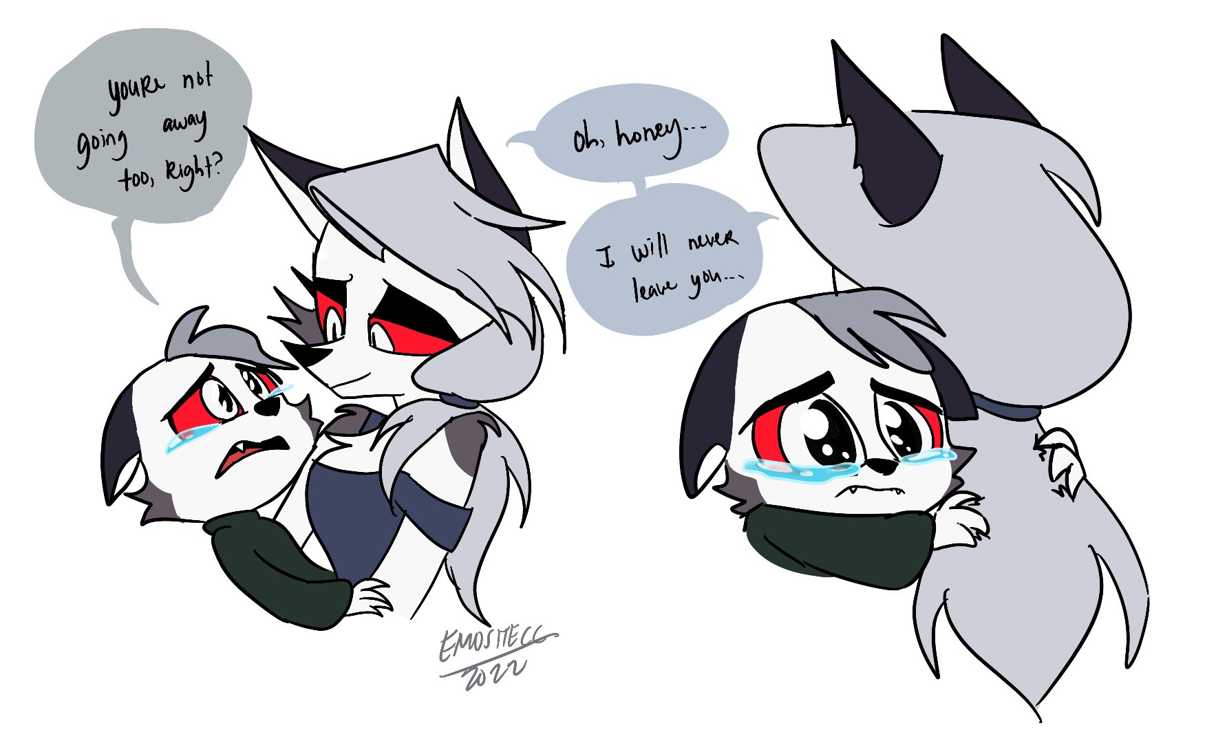 EMositeCC SMOOZE COMMISSIONS CLOSED on Twitter: "When dad left… https://t.co/U8ugvcAMDh" / Twitter