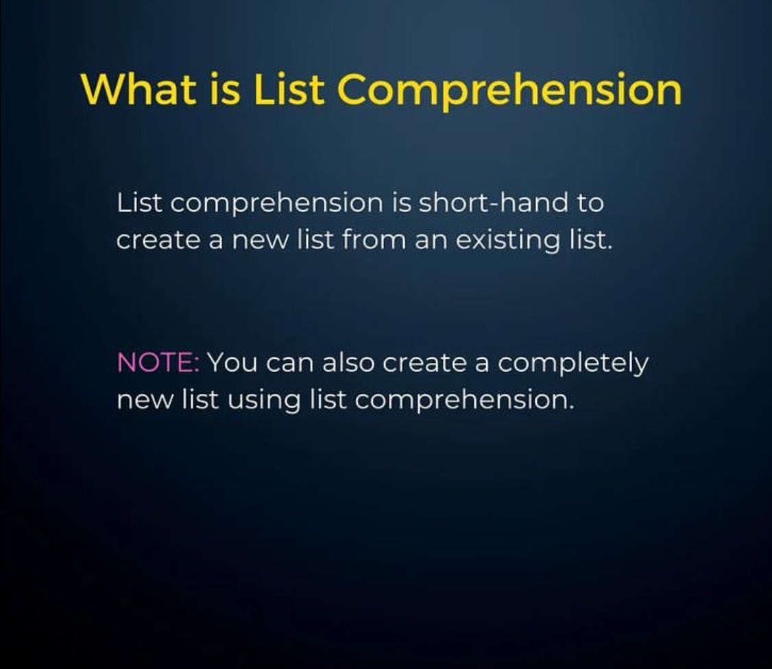 Thepysociety On Twitter What Is A List In Python Python Python3 Pysociety 5507