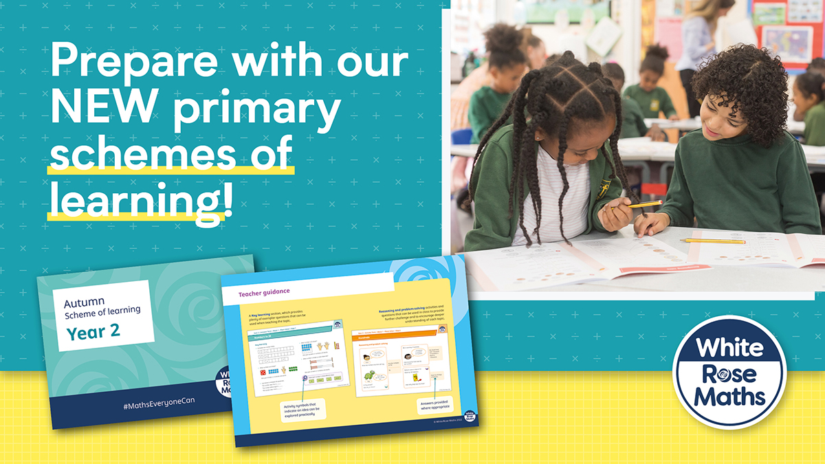 White Rose Maths on Twitter: "Our NEW schemes of learning will have you ...