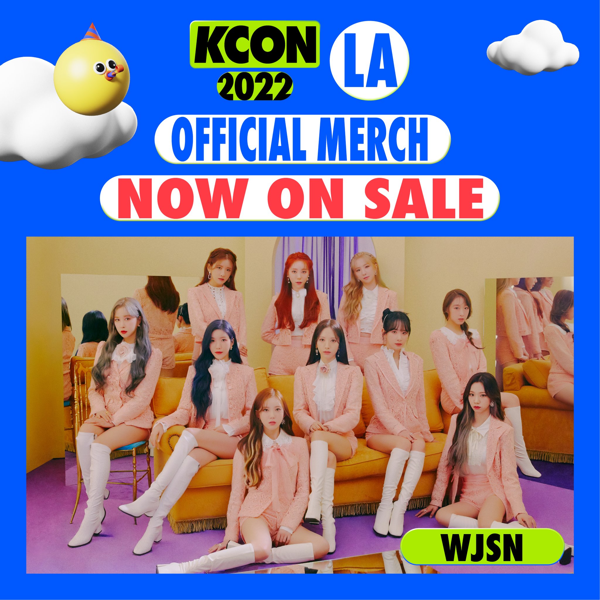 KCON official on Twitter: "💙KCON 2022 LA MD - NOW ON SALE💚 Check out the @WJSN_Cosmic merch ...