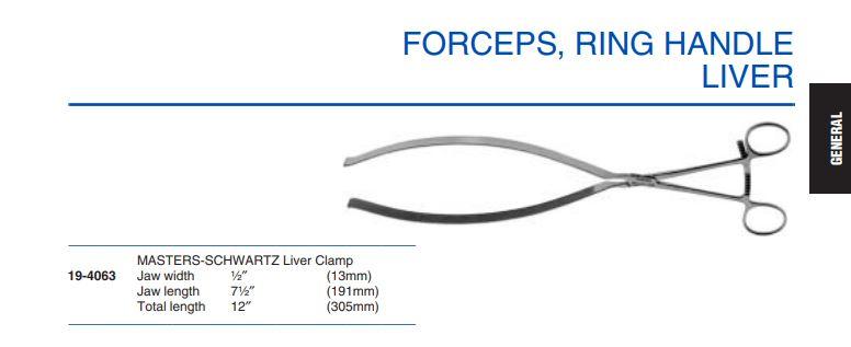 Different 🧵today... I looked at a large liver clamp that has been kept ...