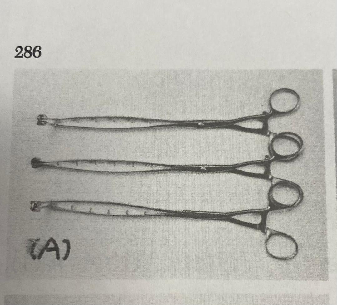 Different 🧵today... I looked at a large liver clamp that has been kept ...