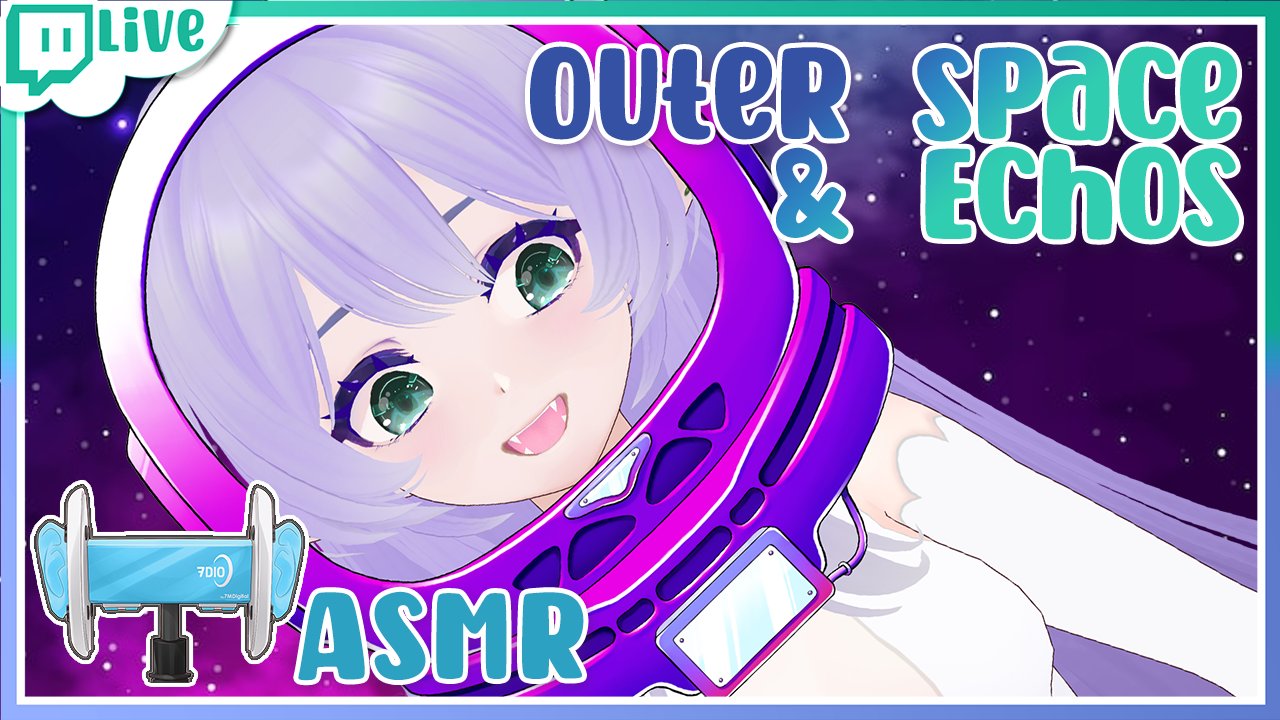 MissFushi 🍄 Vtuber & ASMR Elf on Twitter: "ASMR in SPACE!? VOD Upload is LIVE! Echos and ...
