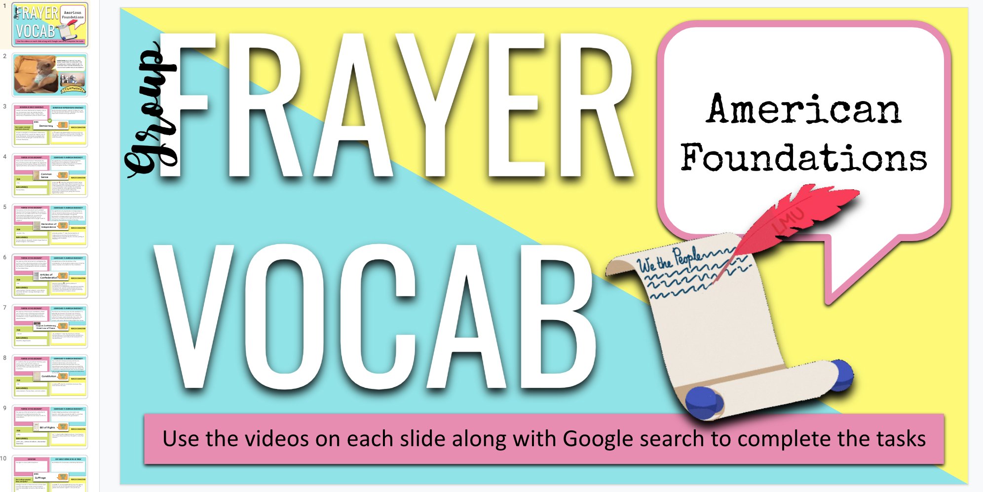 Amanda Sandoval 💛 on Twitter: "We quickly reviewed America's founding documents last week via a ...