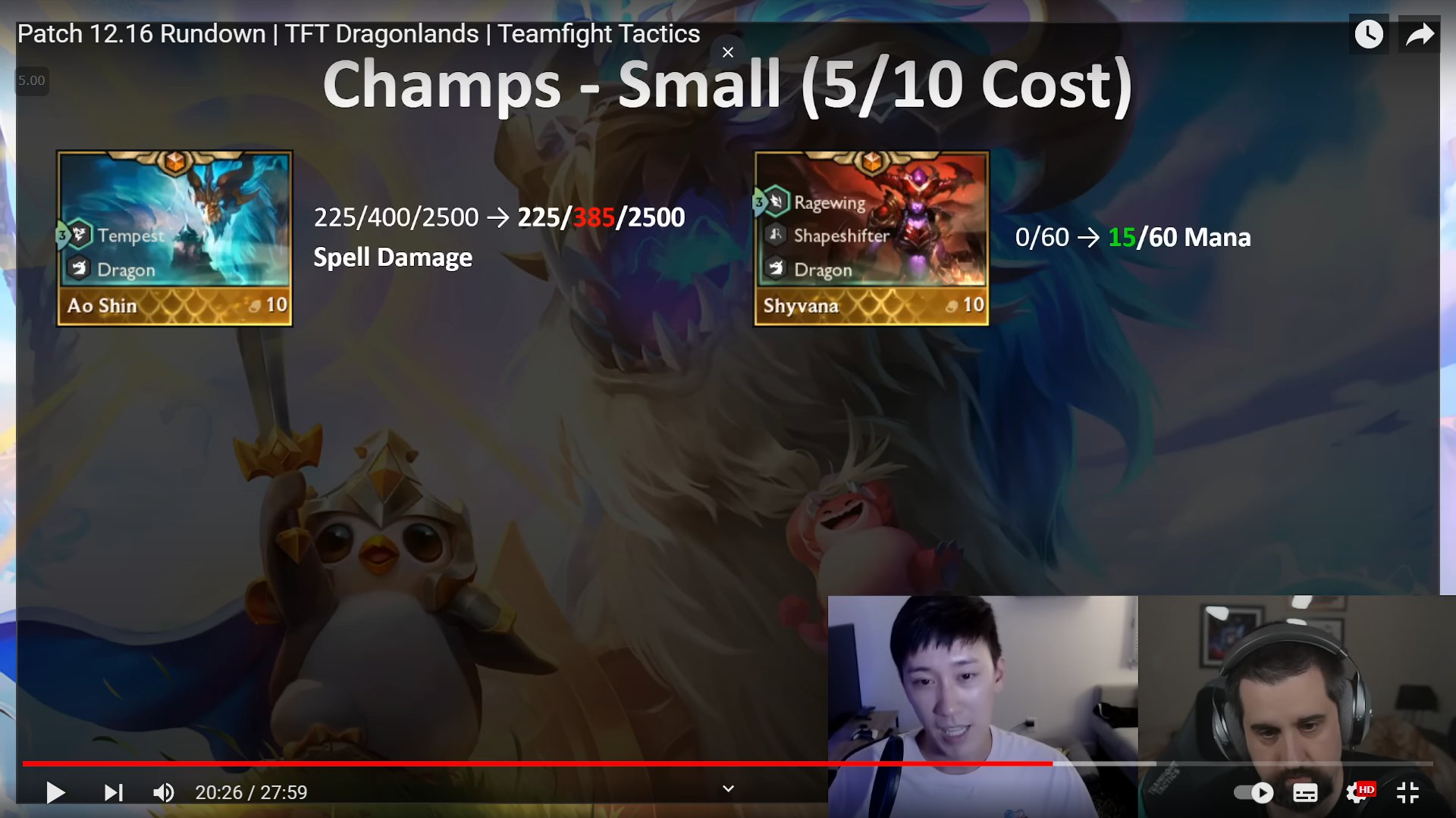 Orgap🍰TFT 🌊🐲set7.5🐲🌊 on Twitter: "アオシン2盤面強すぎるし シヴァナはスキル打つの遅くなりすぎたからこれは ...