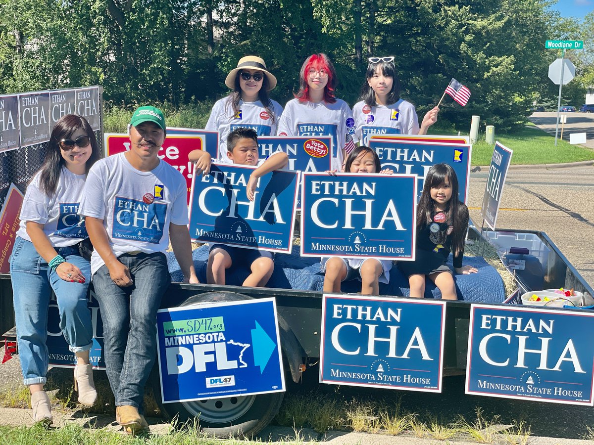 Manilan Houle on Twitter: "RT @MinnesotaDFL: Ethan Cha is running for Dist. 47B because he cares ...