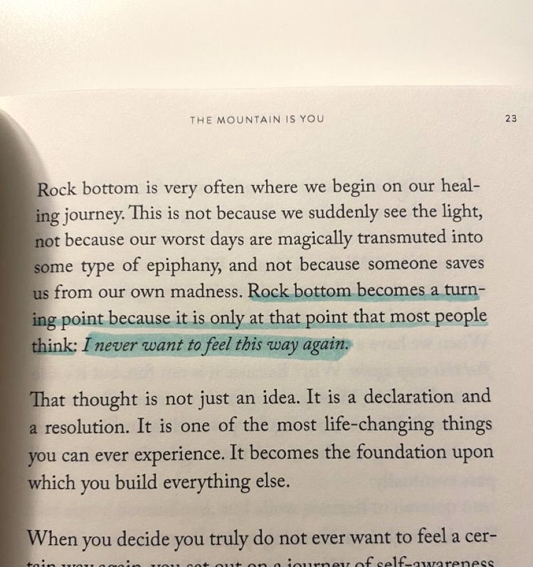 Rock Bottom Quotes Tumblr