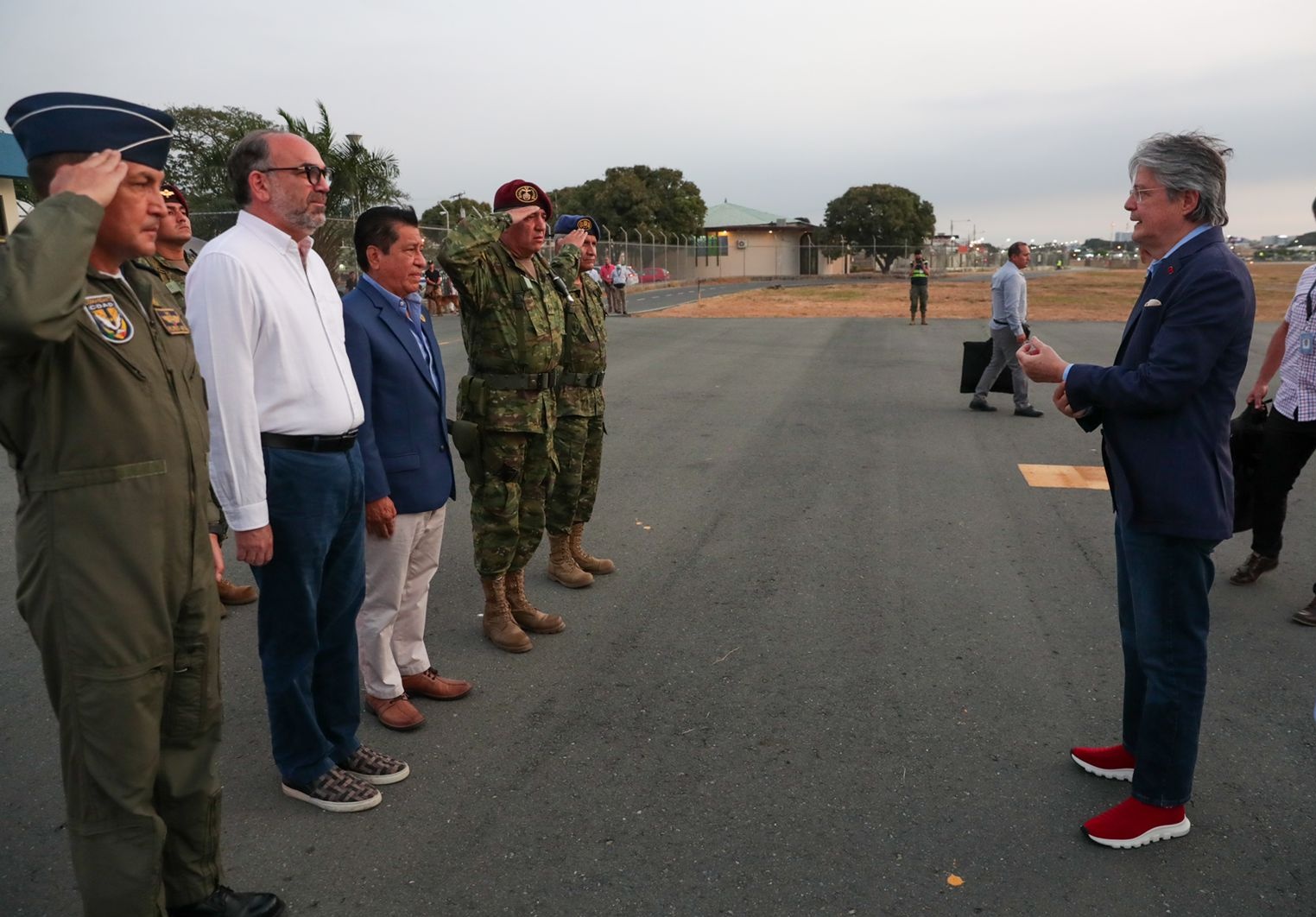 Comunicación Ecuador on Twitter: "El Presidente de la República, @LassoGuillermo, arribó hoy al ...