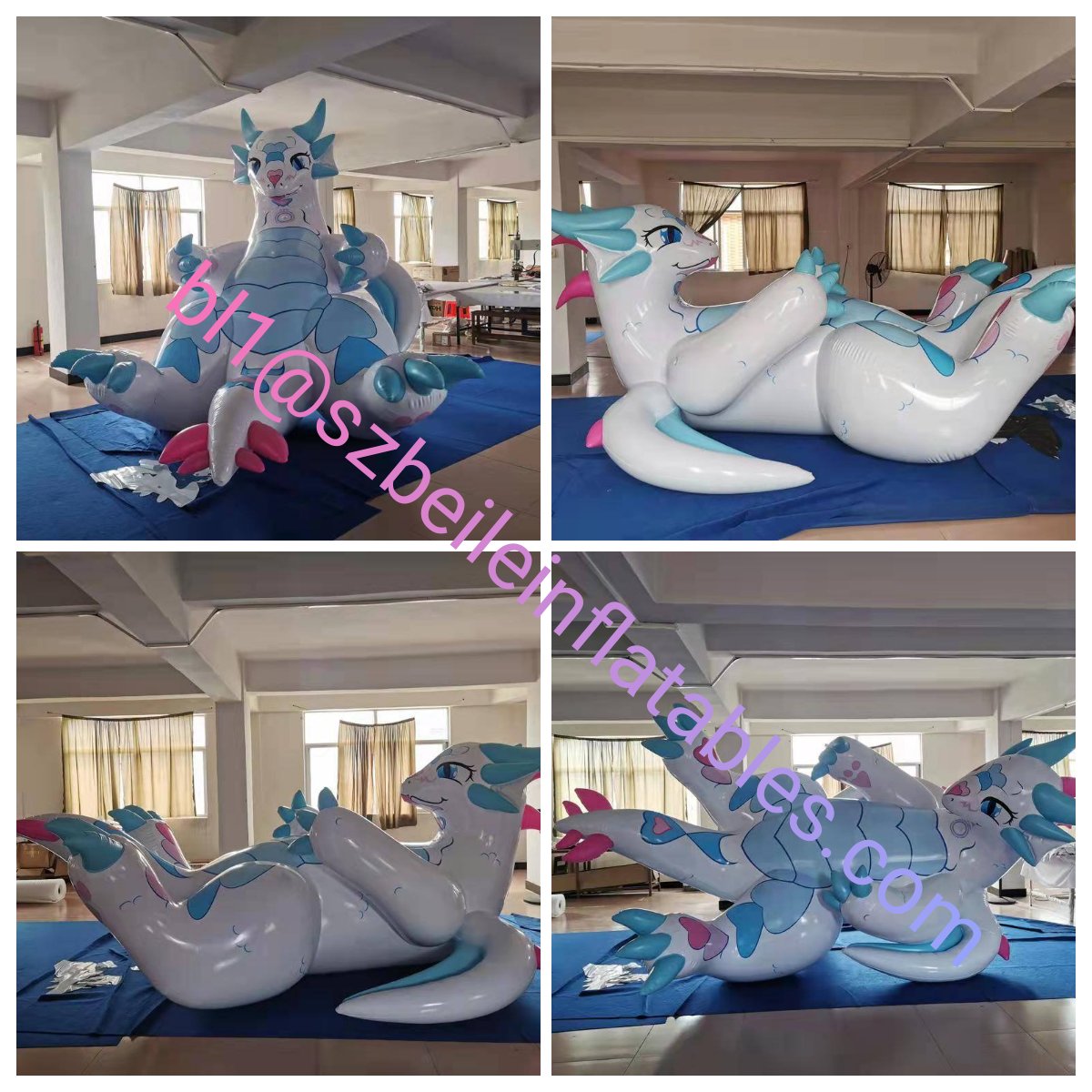 BeiLe Inflatables~Cheery Zhou on Twitter: "Inflatable new white dragon https://t.co/d9rBHDWsjE ...