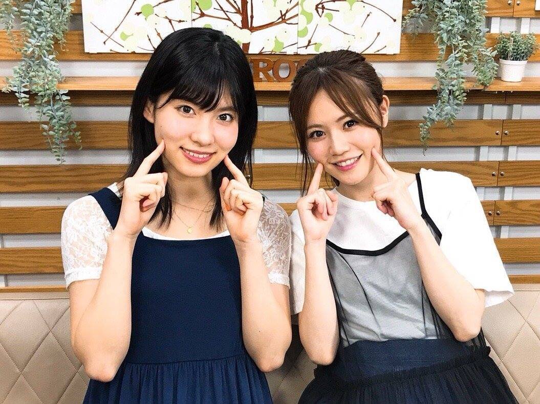 AKB48 My Idol Support. on Twitter: "AKB48 Taniguchi Megu (谷口めぐ) and Komiyama Haruka (込山榛香 ...