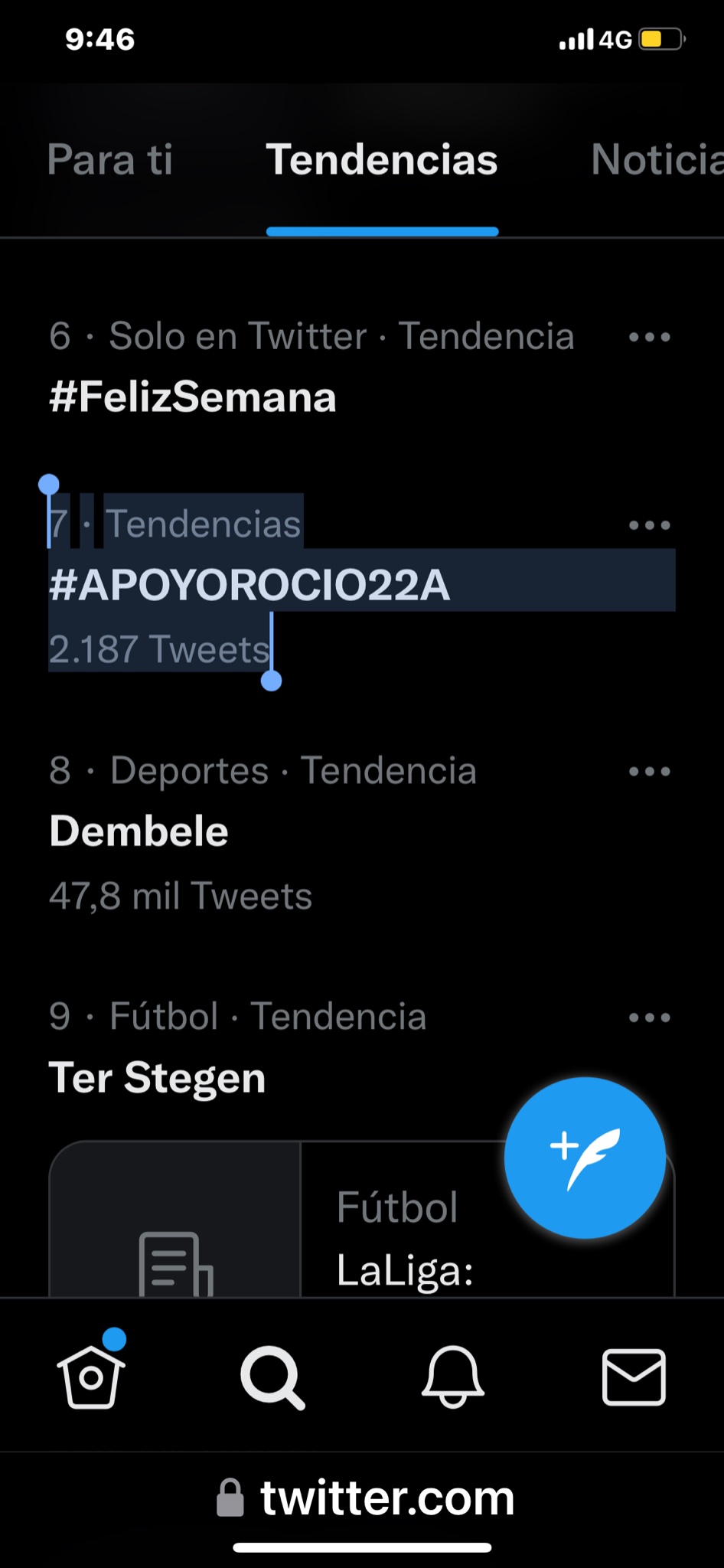 🕊️ ☮️ on Twitter: "Si !!!!!!!!!! 7 · Tendencias #APOYOROCIO22A 2.187 Tweets https://t.co ...