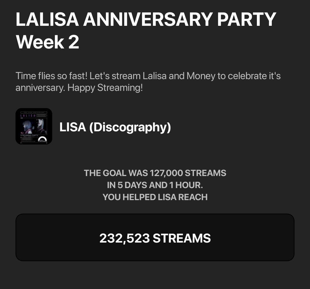 ma belle on Twitter: "RT @LISANATIONS_: ONE YEAR OF LALISA – STREAMING ...