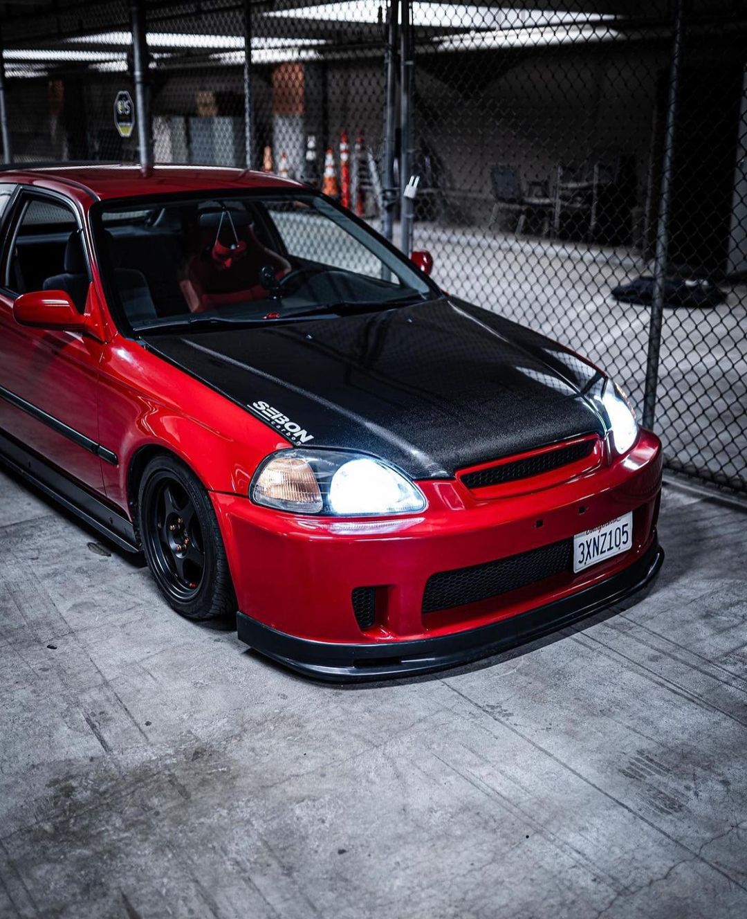 Honda Civic Ek9 Red