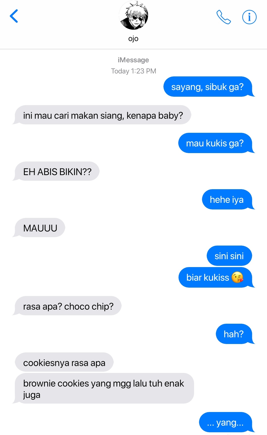 OPEN DM | JUJUTSUDILFAREA on Twitter: "halu! reader x gojo bukan... gitu.. maksudnya... https ...