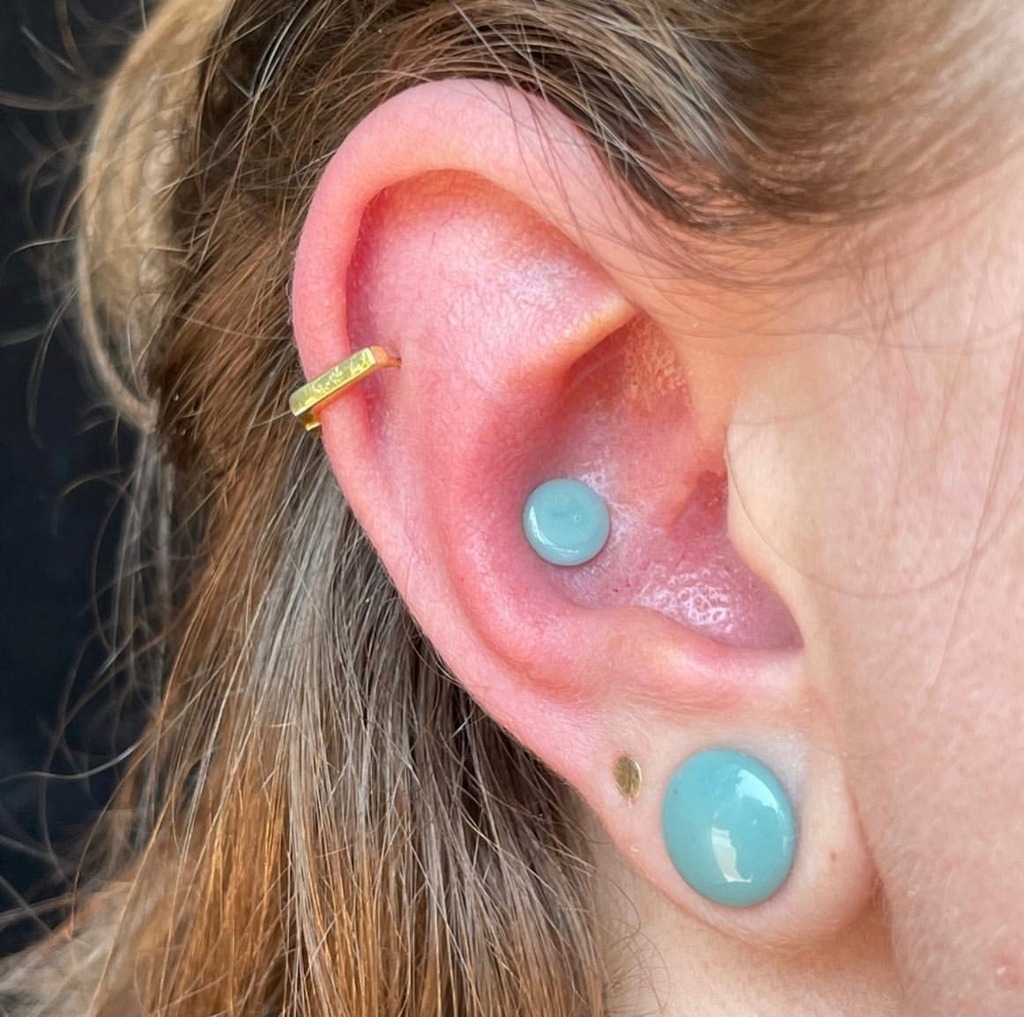 allthepiercingsandbodymods on Twitter: "Repost from @piercedbykookie from Instagram Fresh 6g ...