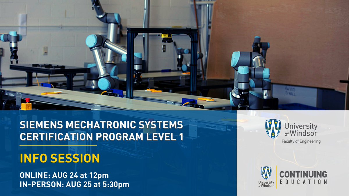 University of Windsor Continuing Education on Twitter: "Interested in pursuing Siemens ...