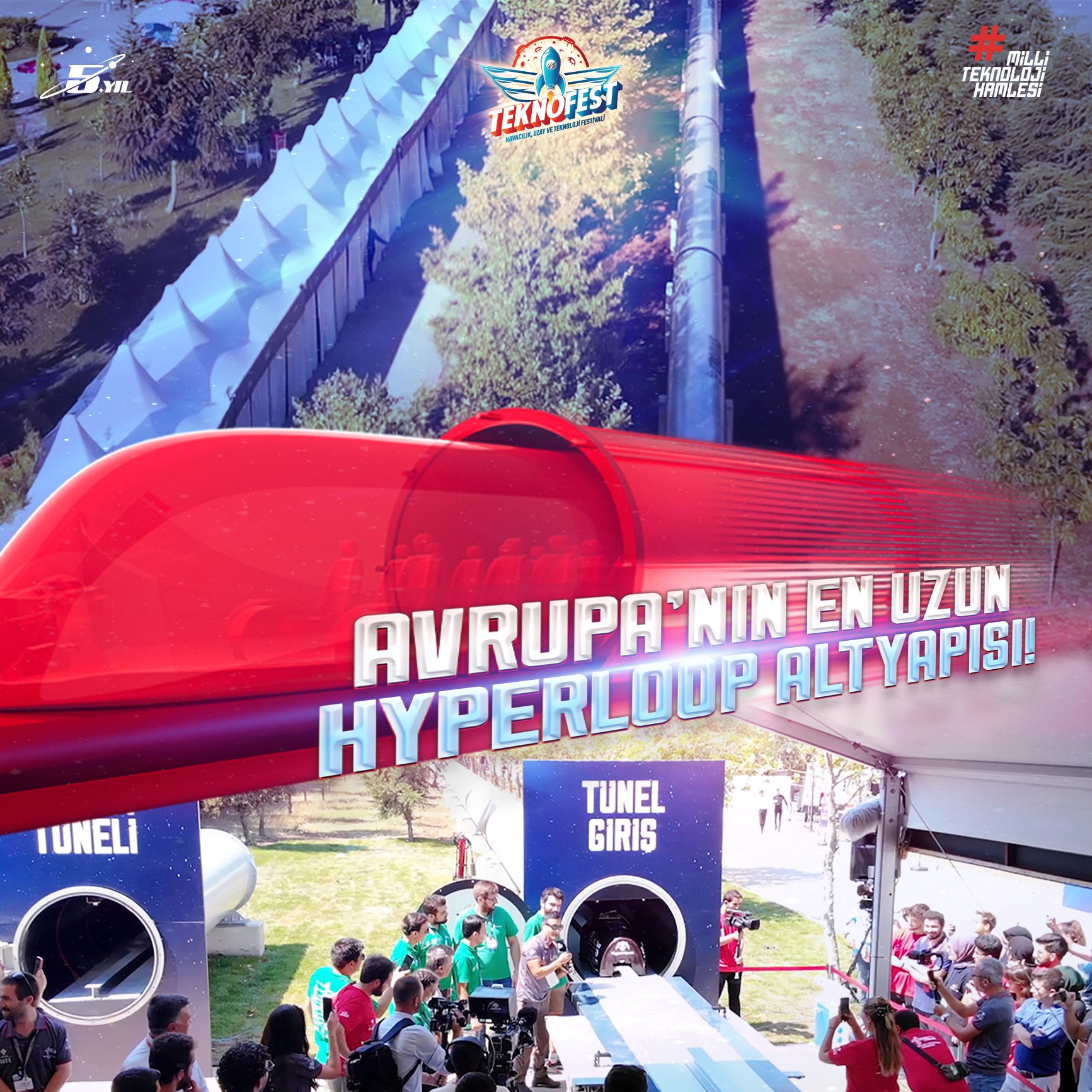 TEKNOFEST on Twitter: "208 metre ile Avrupa’nın en teknolojik Hyperloop altyapısı geleceğin ...