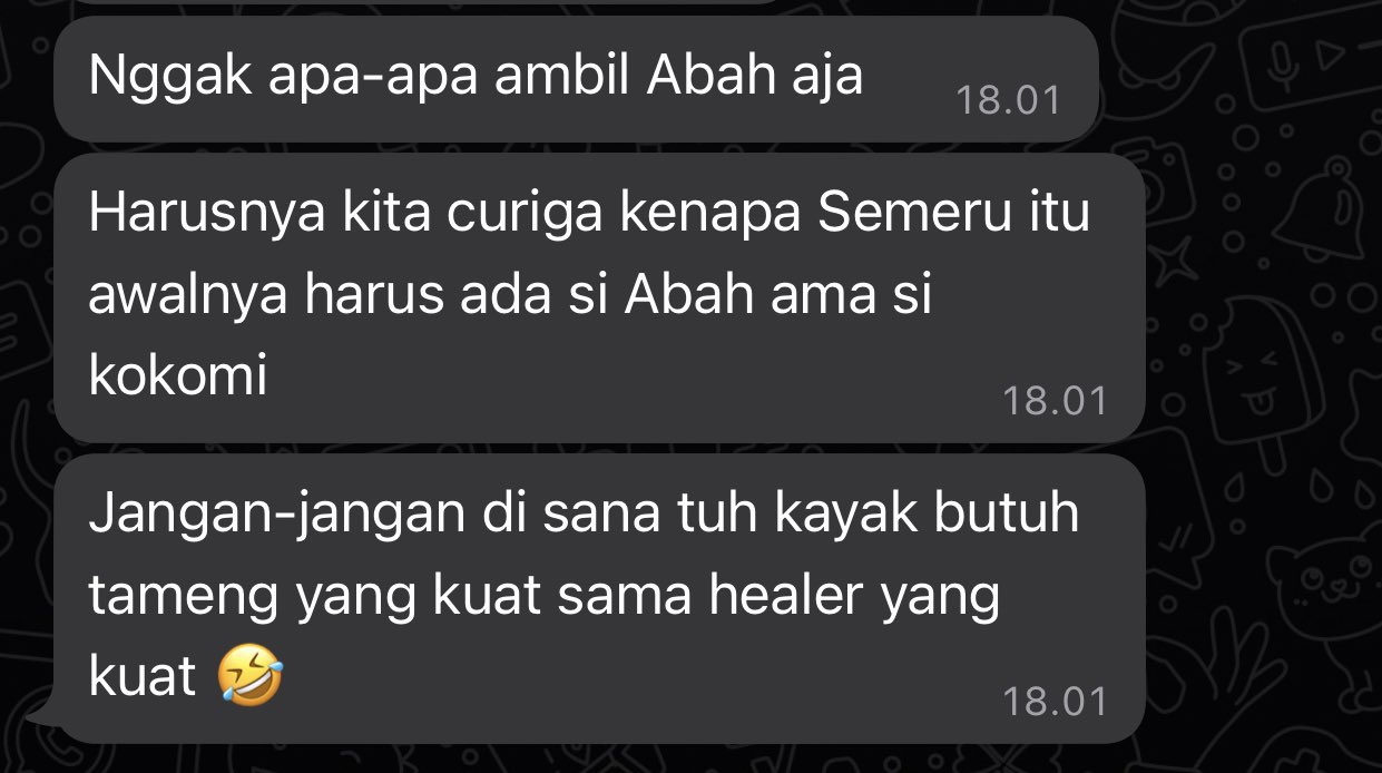 ON 🟢 LIVESTREAM THREAD PINNED on Twitter: "tehe! afh iyah? sender bngung sekali https://t.co ...