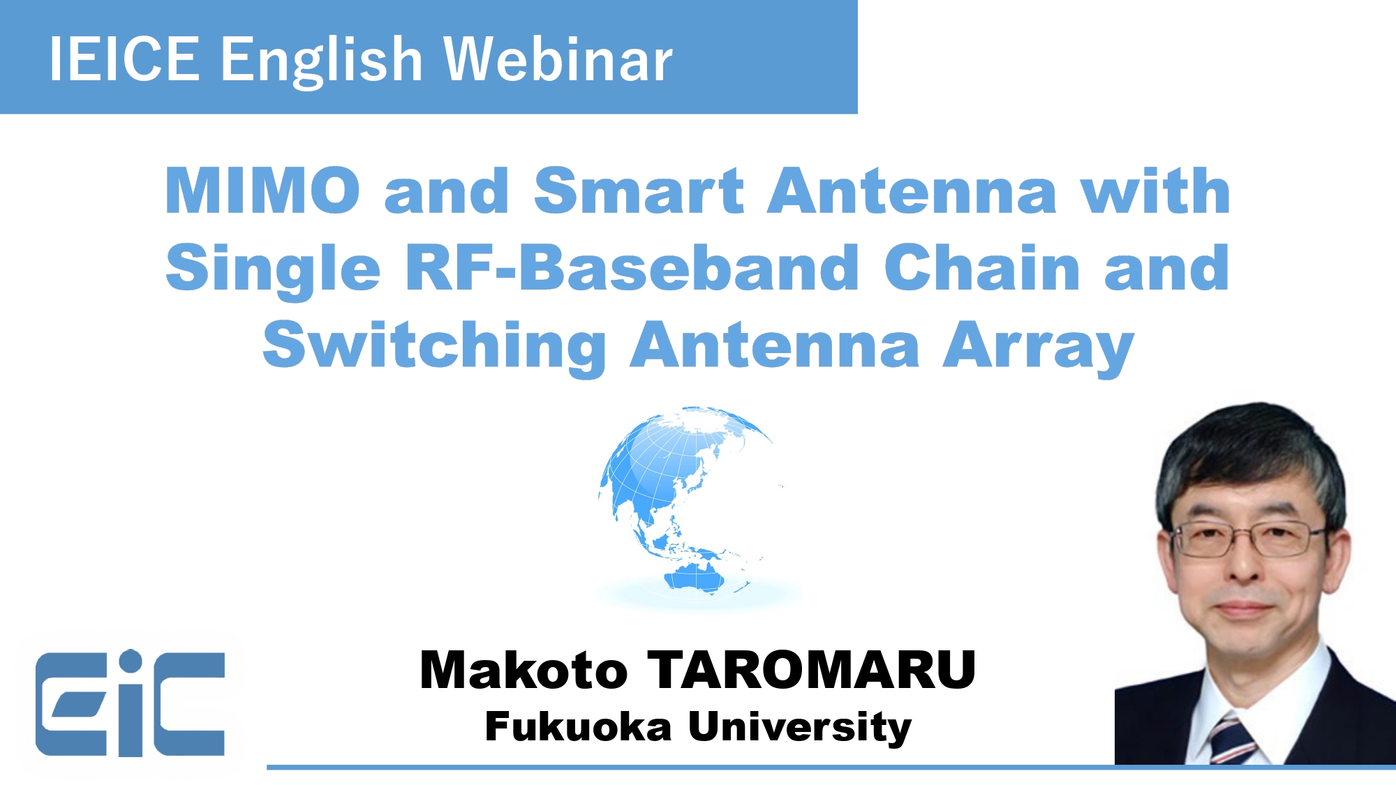 IEICE on Twitter: "🌎#IEICE_English_Webinar is back as a monthly webinar! WEBINAR OF THE MONTH ...