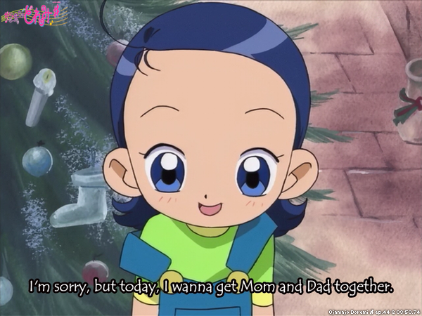 DoremiRobo on Twitter: "Ojamajo Doremi ♯ ep.44 @ 03:50.74 "I'm sorry, but today, I wanna get Mom ...