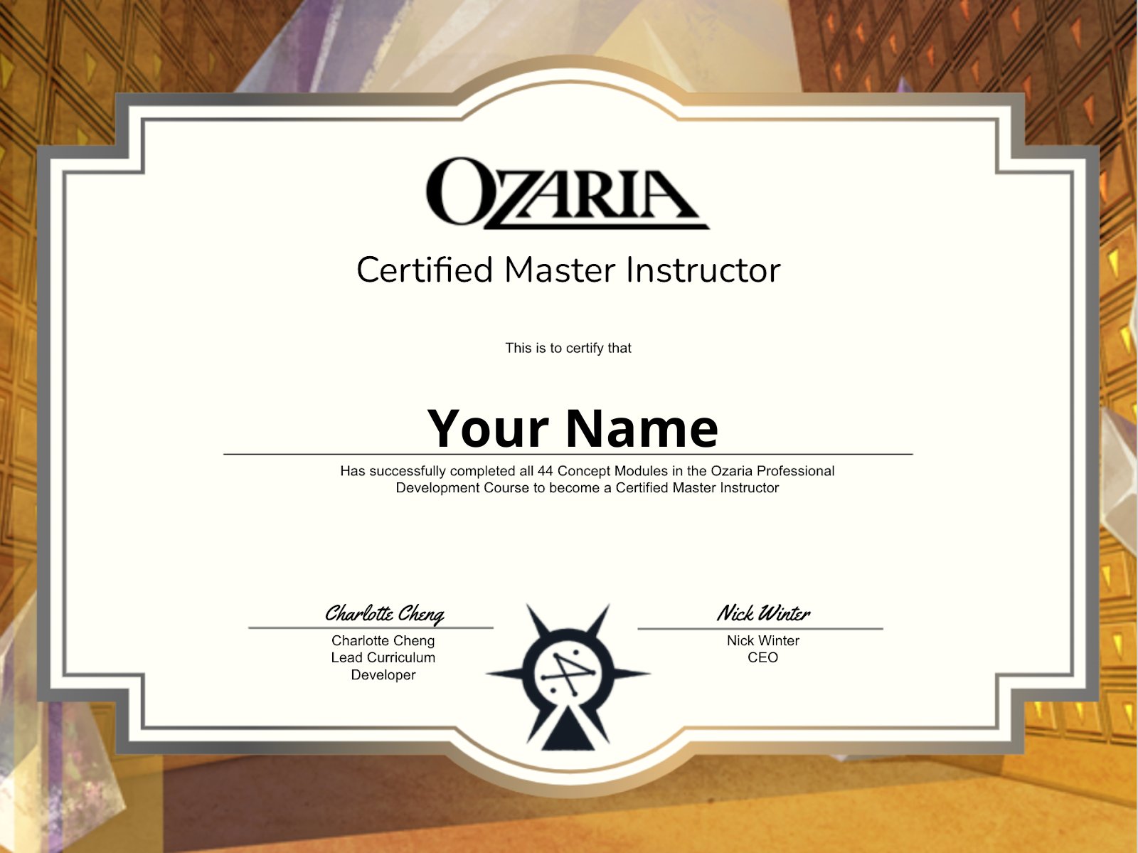 Professional Development Certificate For Teachers