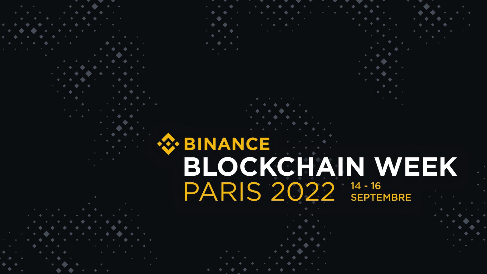 Binance Afrique on Twitter: "Binance Blockchain Week Paris 2022 : Achetez votre billet ...