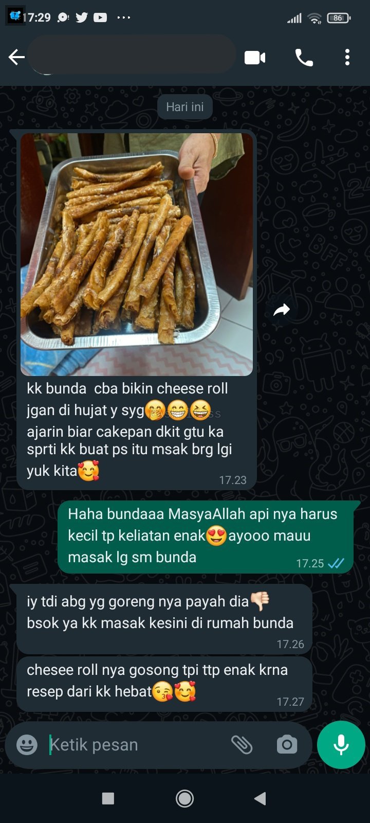 Askrlfess on Twitter: "[Askrl] y'all bunda nya mas pacar baik bgt🥺😭sehat selalu bunda🥺 https://t ...