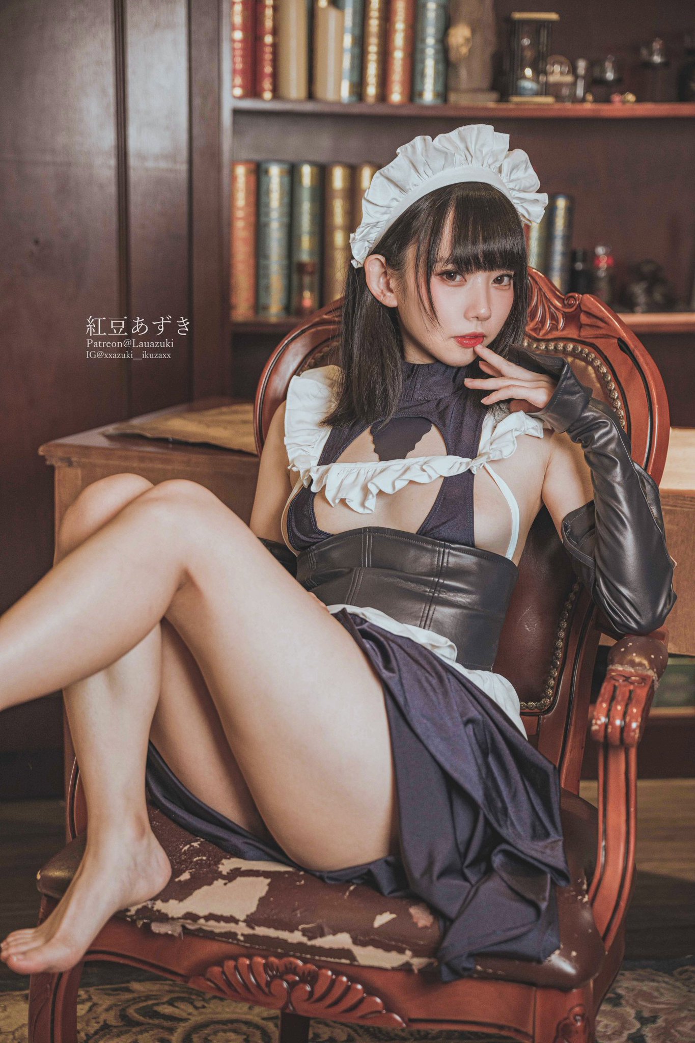 紅豆あずき👻👅 on Twitter: "#メイド https://t.co/EkujyfeAU1" / Twitter