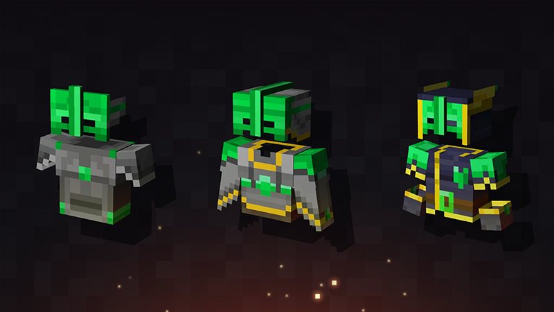 Minecraft Emerald Armor Skin