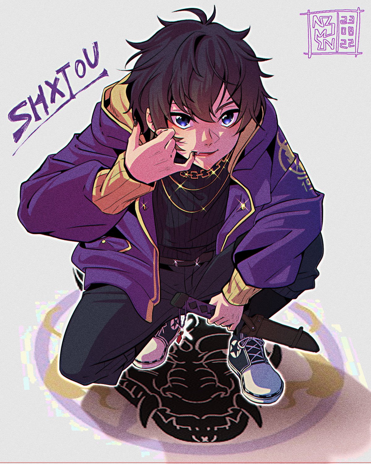 Anime Vtuber Shoto Metal Badge Brooch Pins Decor Stand, 51% OFF