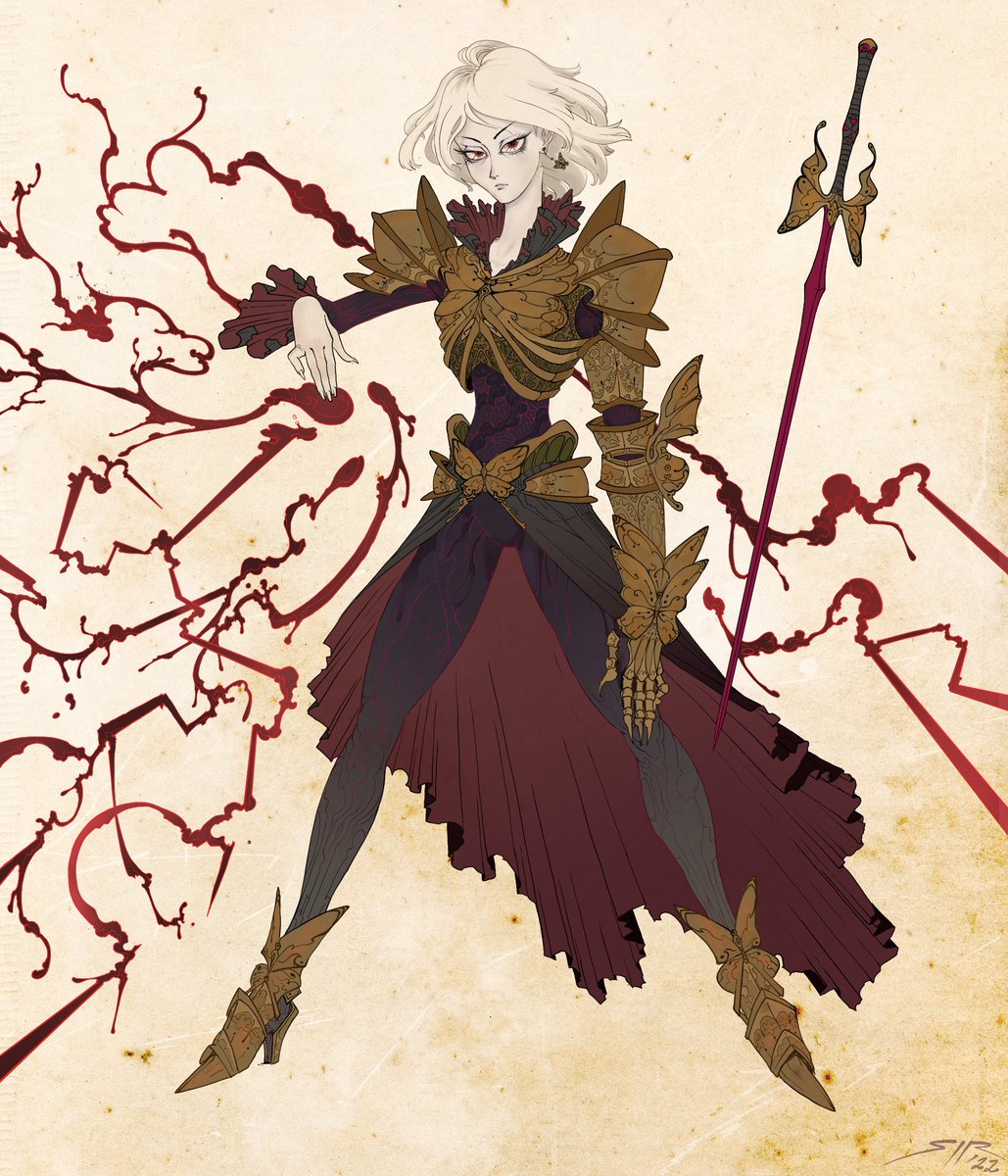 「Cathain, Vampiric Thrynn Spellblade for 」|SIRのイラスト