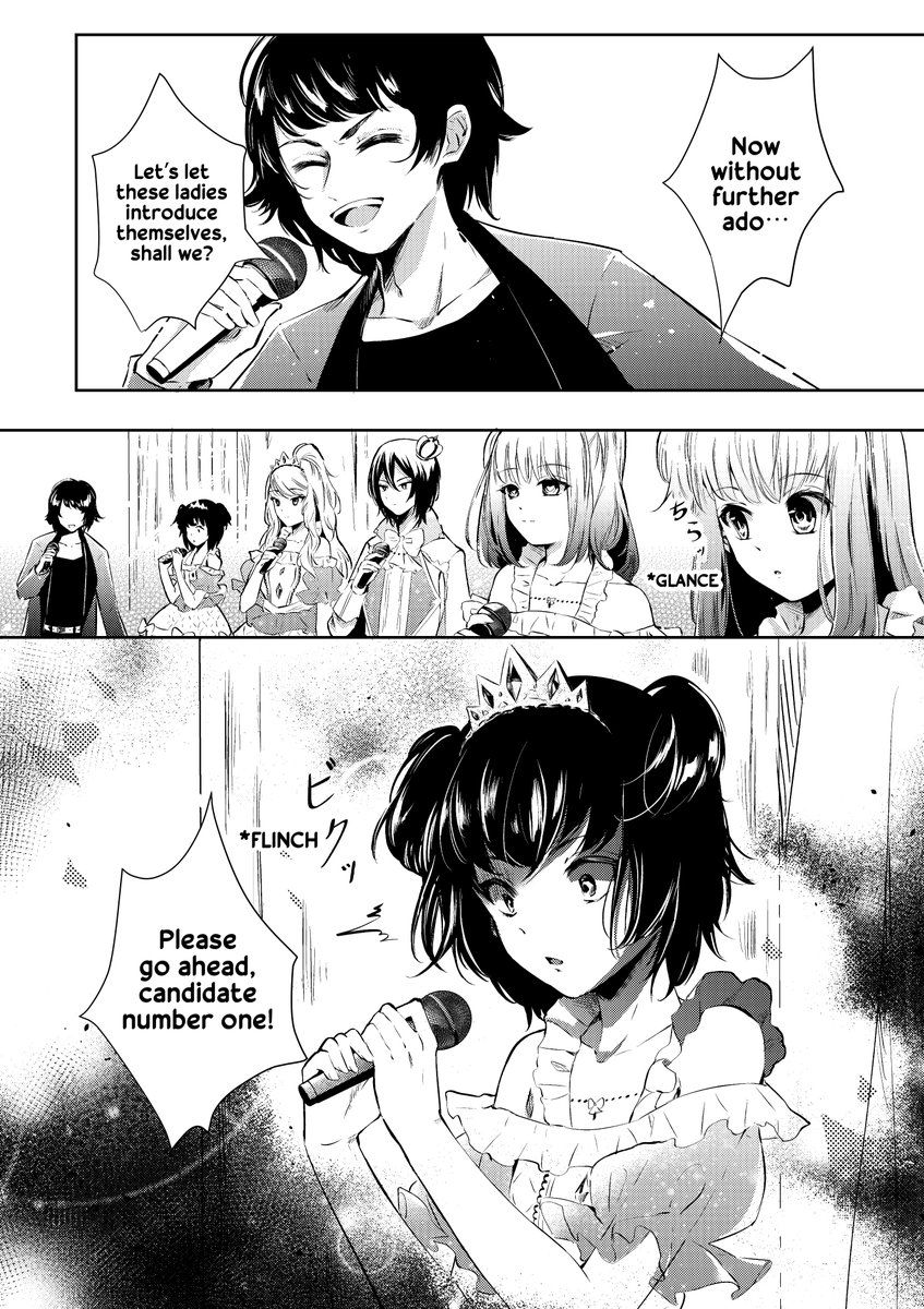 Please go ahead, candidate number one!" New Idol Royale ep」Linnea Katajaの漫画